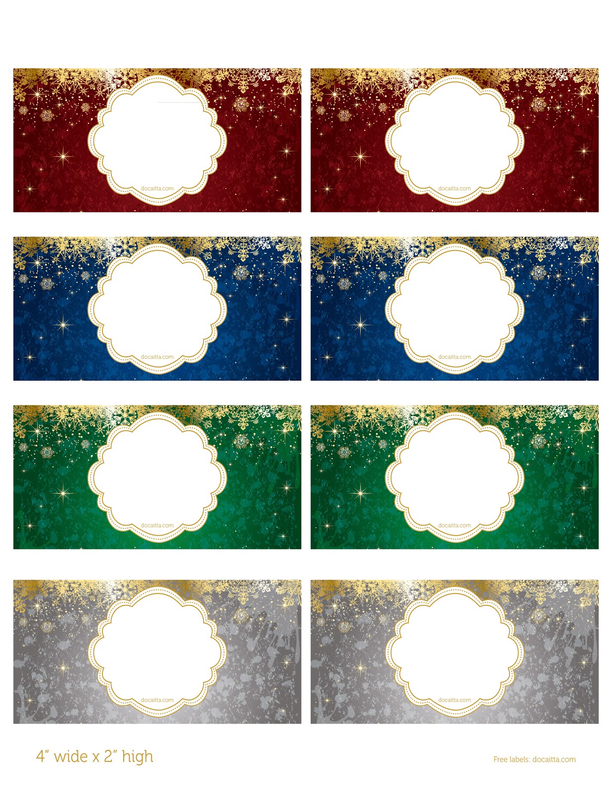 Docaitta Lifestyle: Freebies: Labels for Homemade Gifts