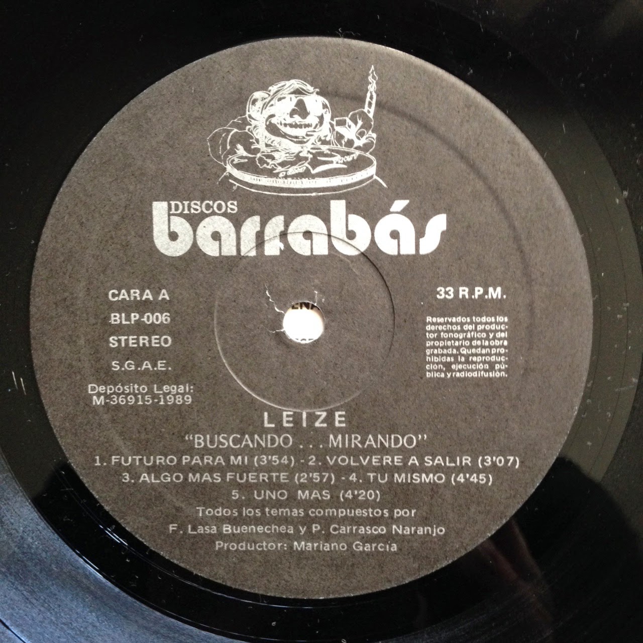 Leize – Buscando… Mirando (1989 - Barrabás)