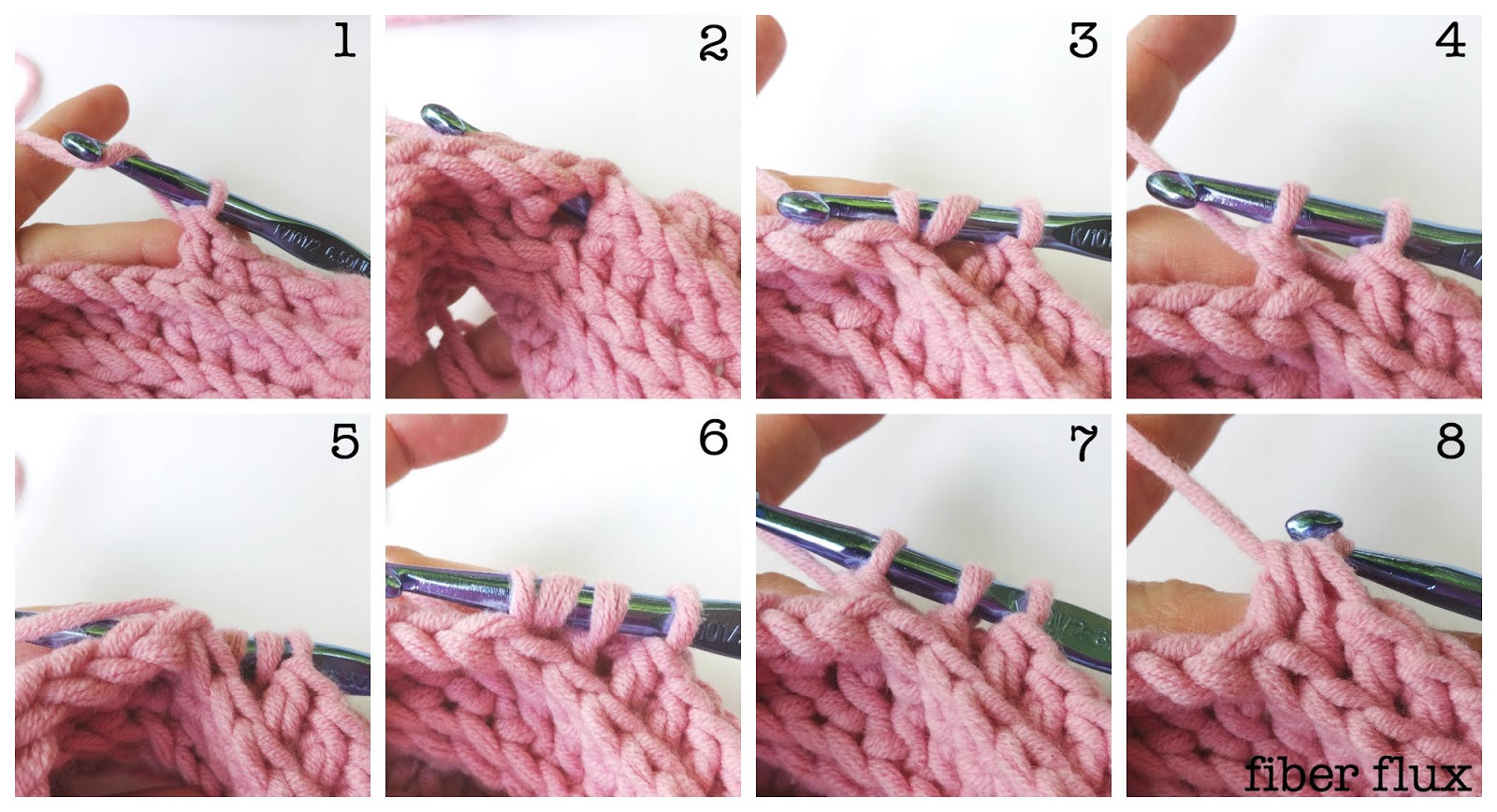 Fiber Flux: How to Crochet fpdc + bpdc Decreases