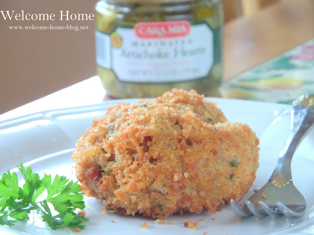 Welcome Home Blog: Deep Fried Artichoke and Rice Croquettes