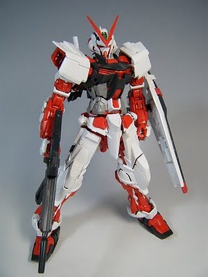 Gundam Project: Introductions to MBF-P02 Astray Red Frame and Red Frame ...