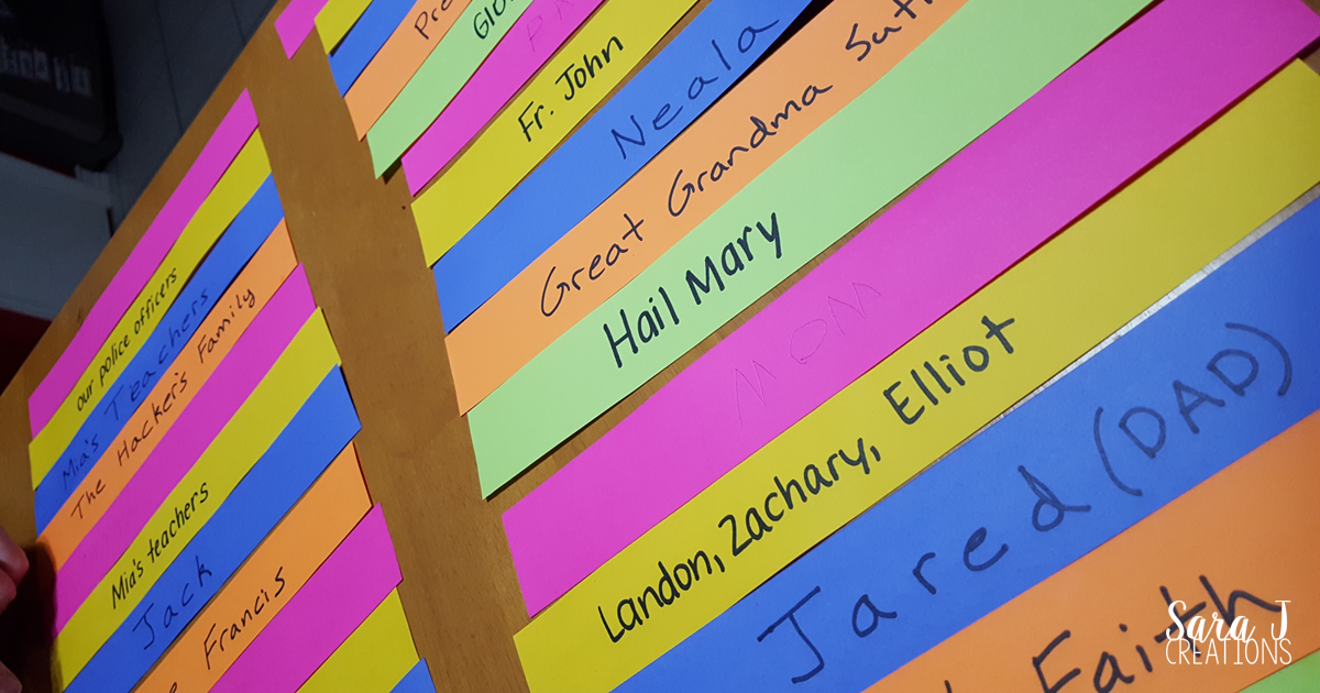 Lenten Prayer Chain | Sara J Creations