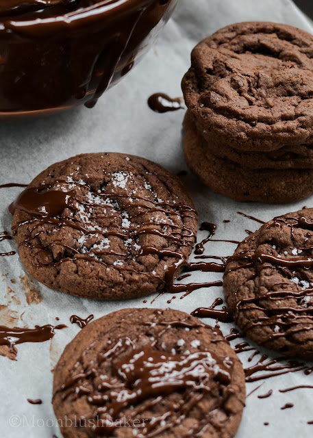 Behind the baker /-/ Salted Quadruple Chocolate Chip Cookies | The ...