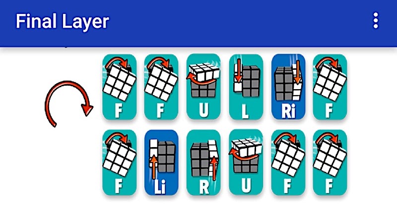 sparse-dense by FoYo: Java Rubik's Cube
