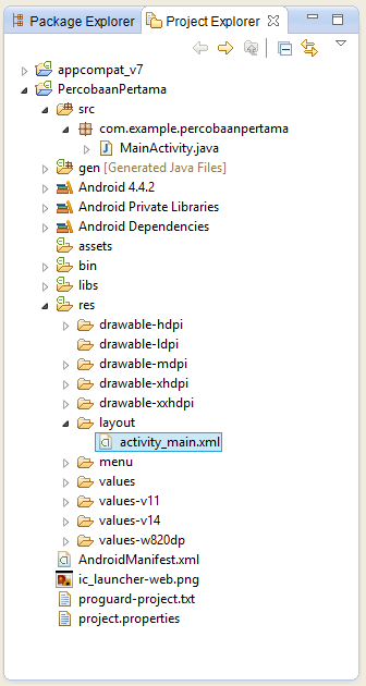 ANDROID No.2: Mengenal struktur ‘Android Project’ | Cara Hatiku