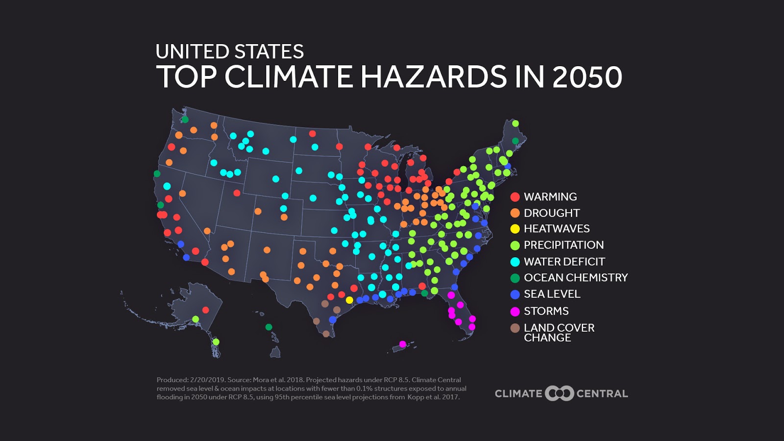 Nag on the Lake: Top Climate Hazards in the US in 2050