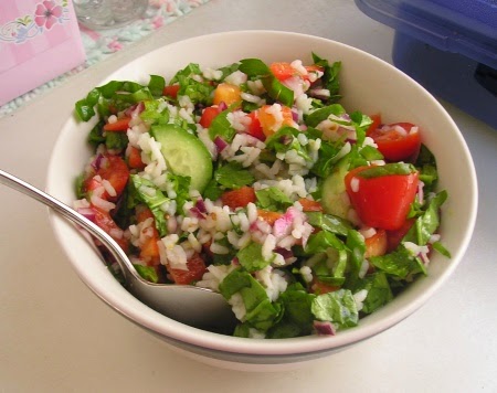 Cooking with Yiddishe mama: Summer Rice Salad