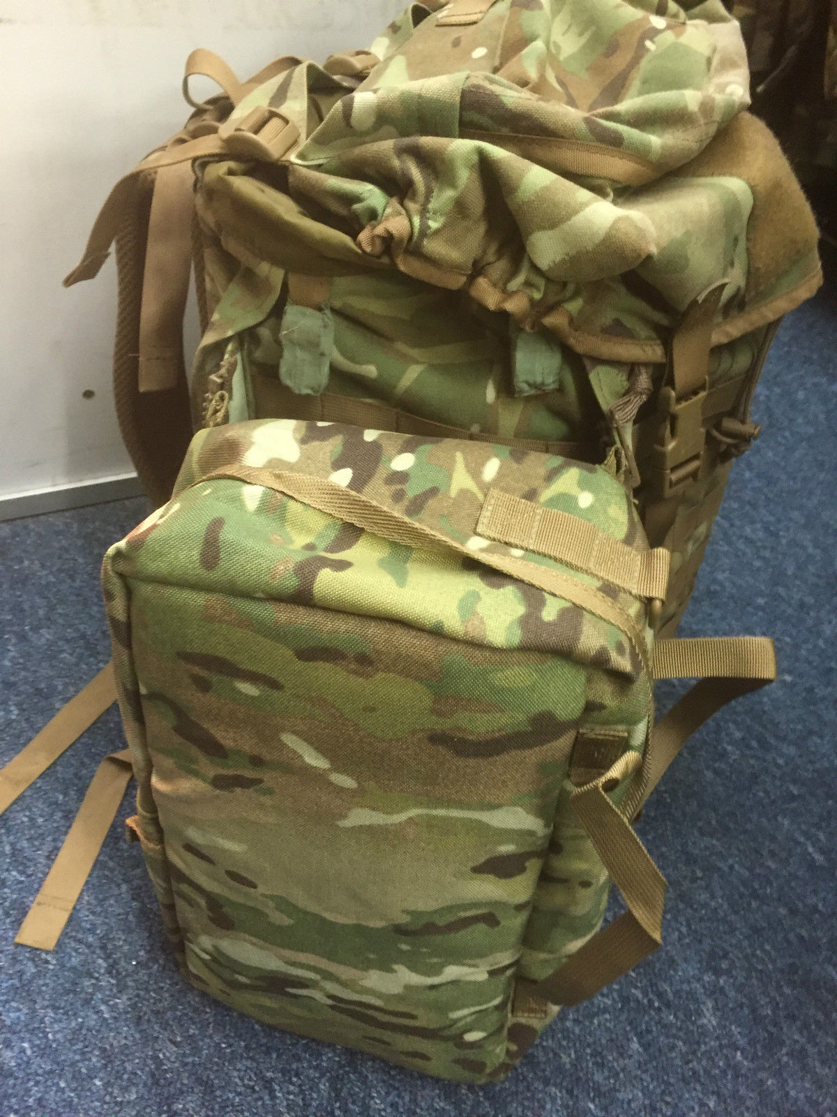 Webbingbabel: British Army Medics Side Pouch MTP Multicam