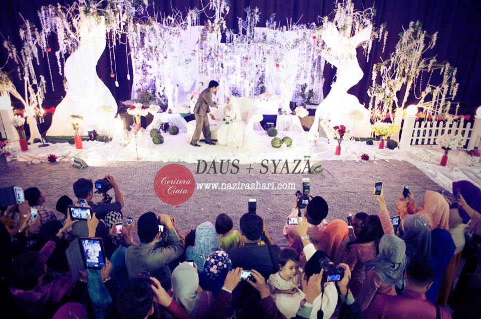ctnhoney: 24 Gambar Majlis Perkahwinan Daus AF Dan Syaza Shamimi