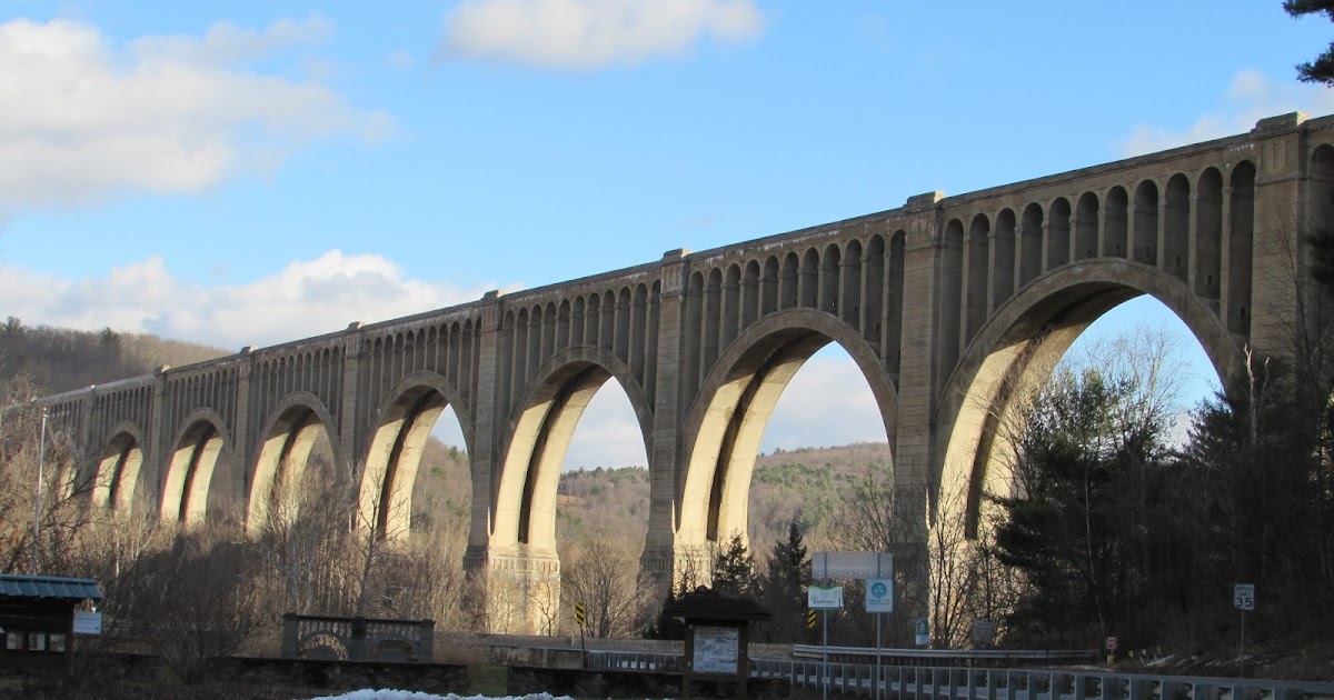 Tunkhannock Viaduct, Nicholson Bridge, Wyoming County, Nicholson, PA ...