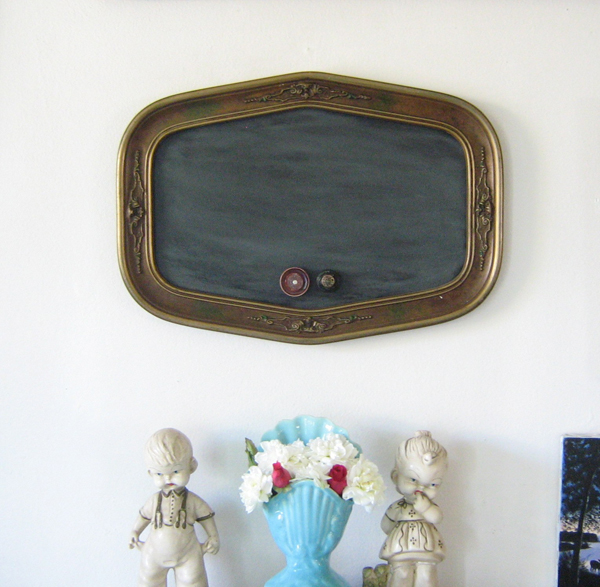 Thriftionary: Chalkboard painted wall craze.....