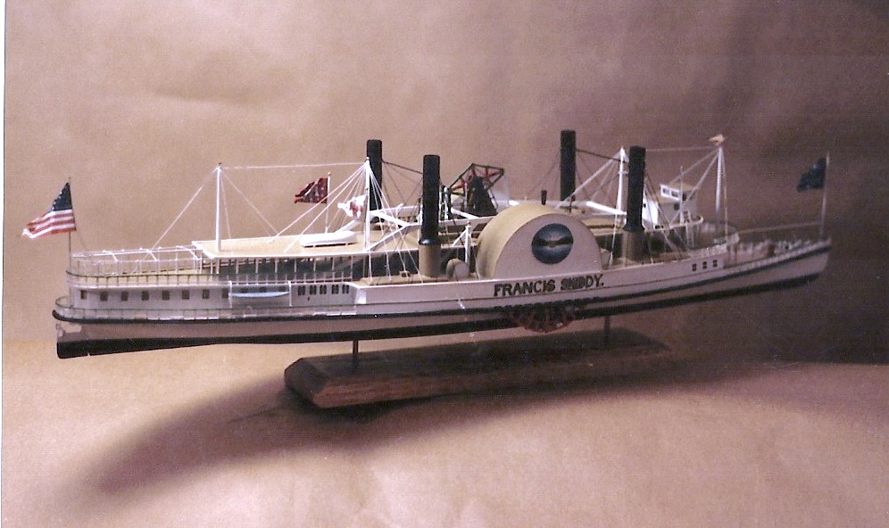 Hudson River Model Steamboats: Steamboat Model/ FRANCIS SKIDDY c.1852 ...