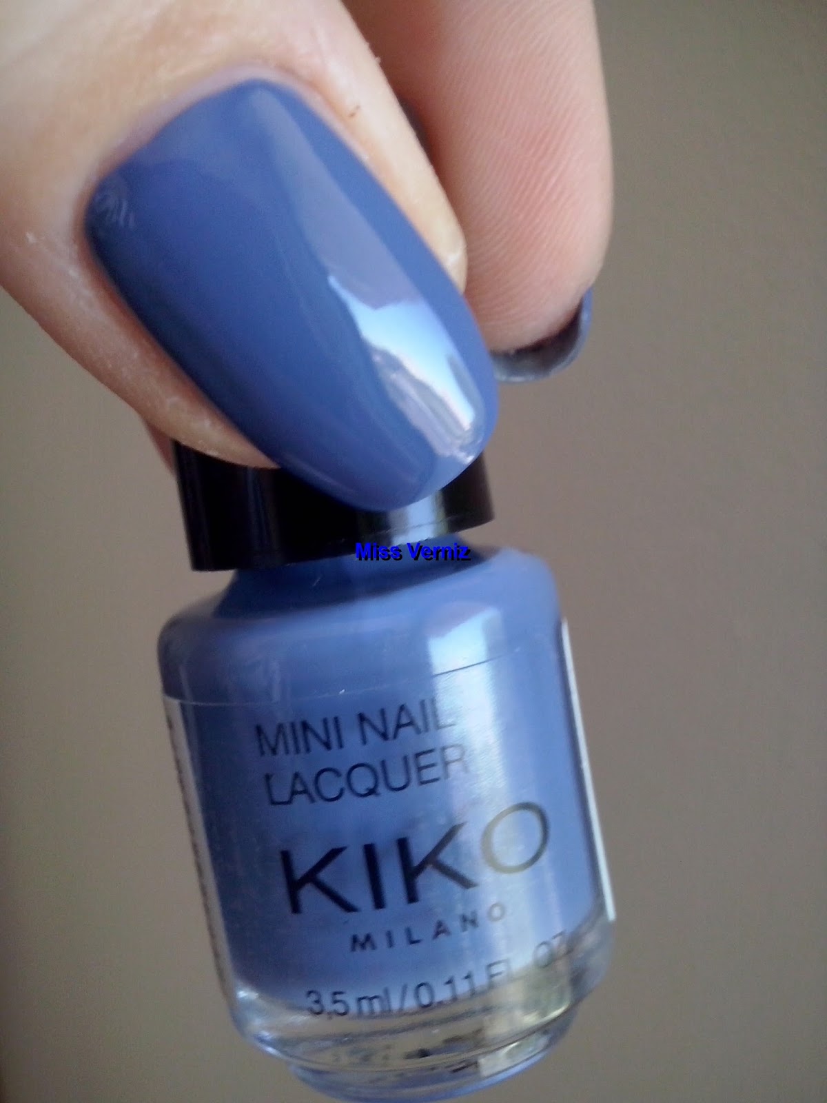 Ana_missverniz: Kiko Mini Numero 27 : Light Navy Blue