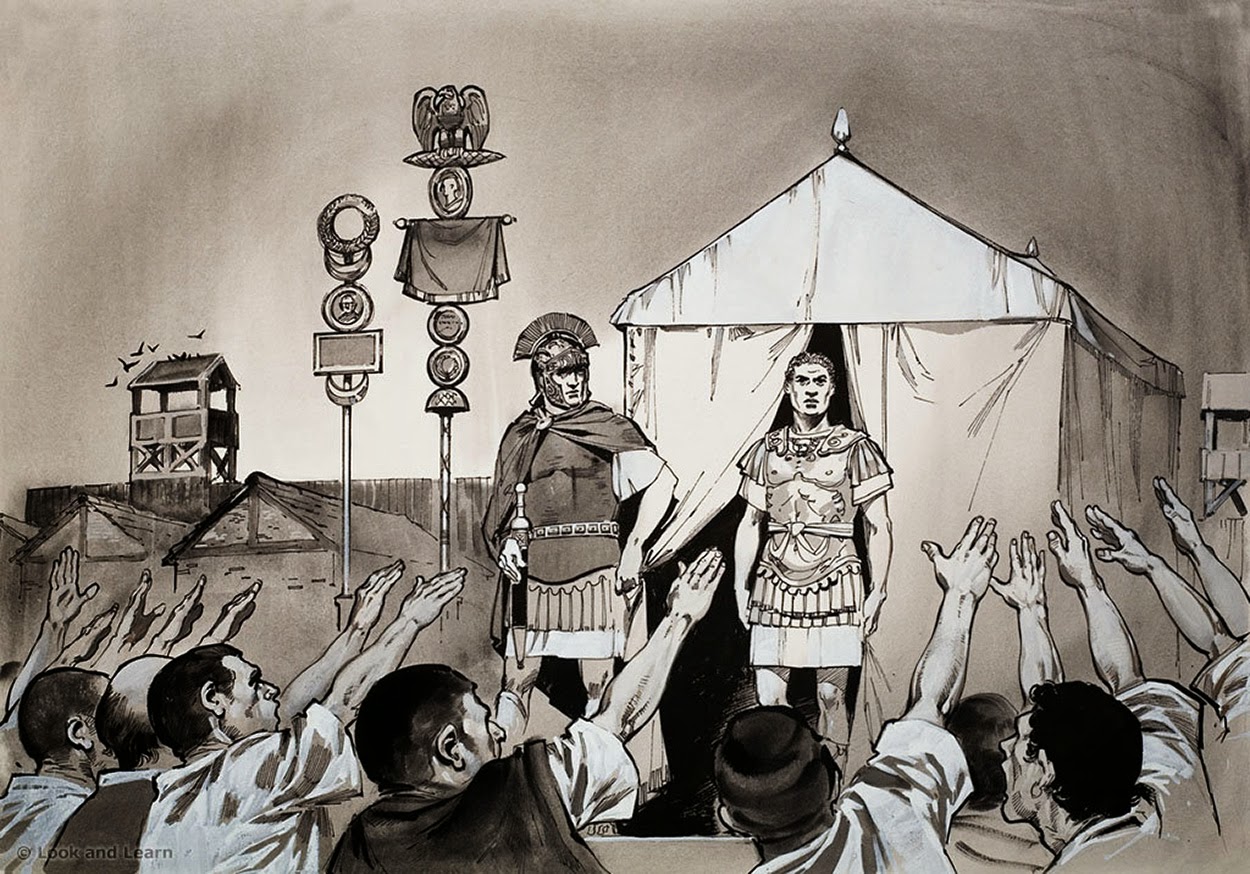 APASIONADOS DEL IMPERIO ROMANO: LAS CONDECORACIONES Y TROFEOS DE CAYO MARIO