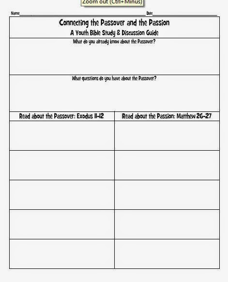 Look to Him and be Radiant: The Passover and The Passion- A Youth Bible ...