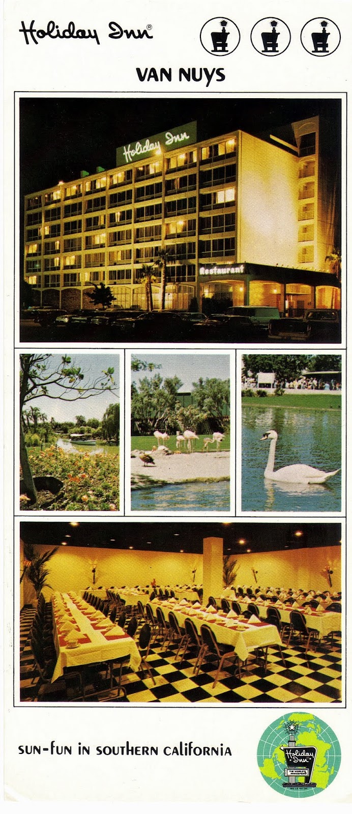 Holiday Inn in Van Nuys Postcard | San Fernando Valley Blog
