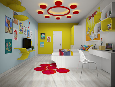 Top 25 false ceiling design options for kids rooms 2019