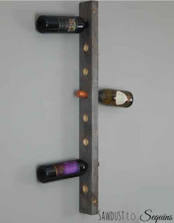 DIY Hanging Wine Rack | Find My DIY