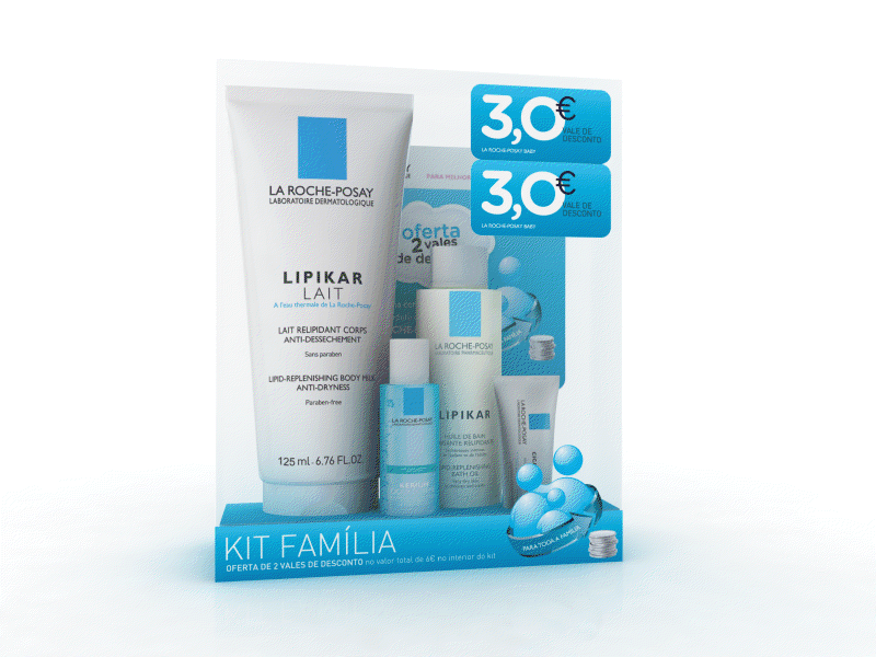 Ana na Suécia: La Roche-Posay: Kit Família