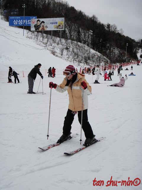 Moments Of Endearment: South Korea - Day 1-2 My Ski Experience