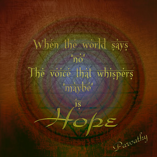 From My Palette: Hope ( Theme # 94)