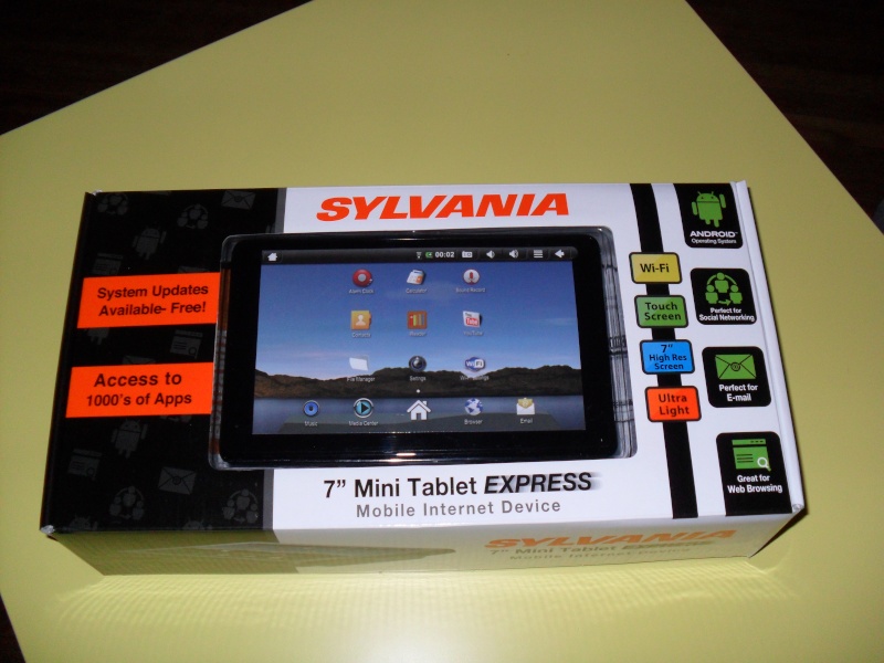 Slice of Life, with your host: John "JP" Wilton: Sylvania Mini Tablet ...