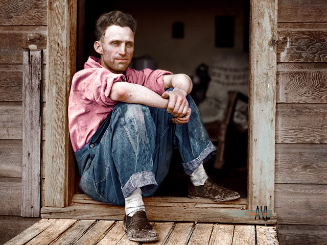 Colors for a Bygone Era: Colorized American Farmer in the Great ...
