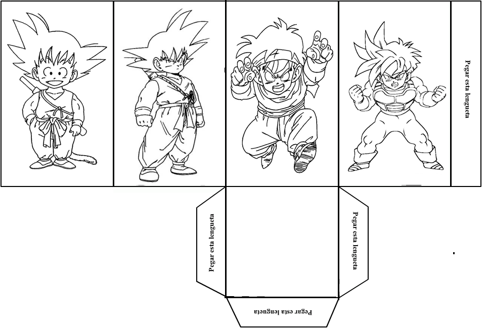 Fichas de Primaria: Cajas infantiles para armar
