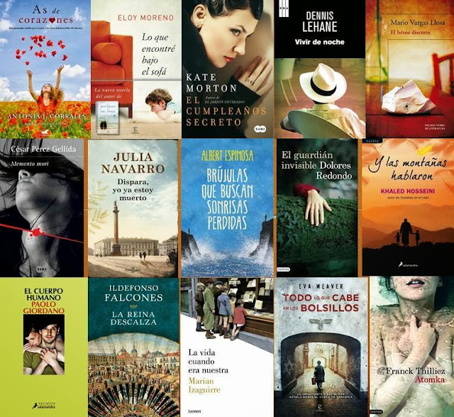 El Búho entre libros: LAS MEJORES NOVELAS DEL AÑO 2013