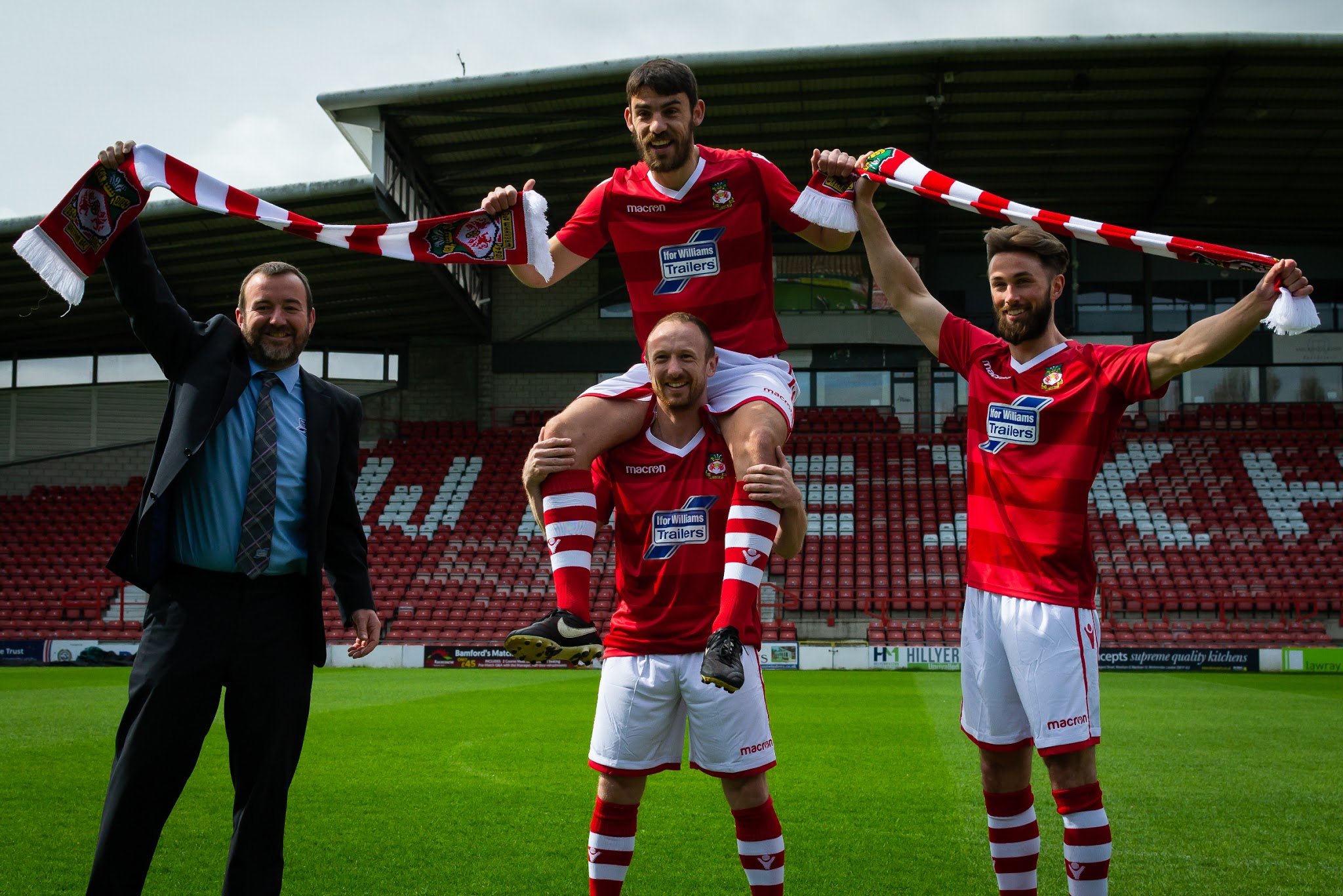 Wrexham AFC 18-19 Home Kit Released - Footy Headlines