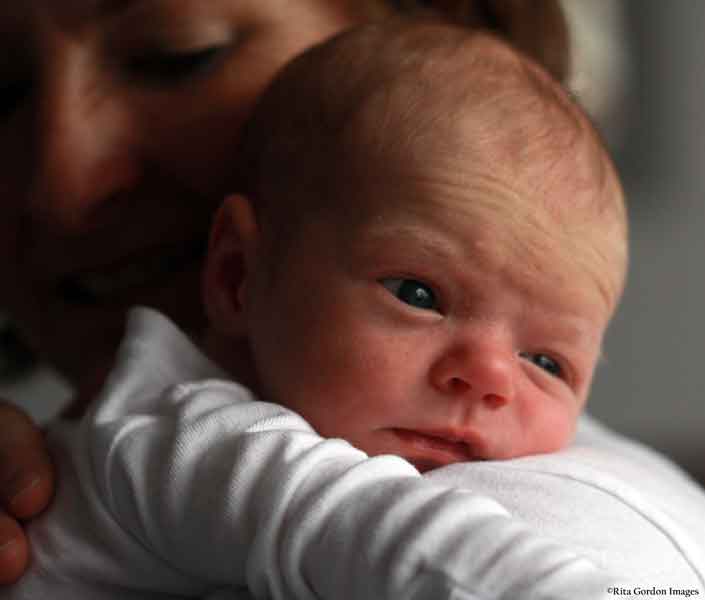 Rita Gordon Images: Christine & Baby John Ginnity Portraits
