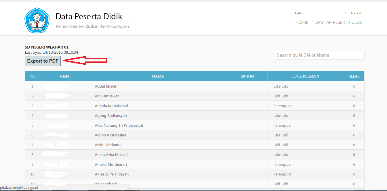Cara Cek Data Peserta UN Tahun Pelajaran 2016 / 2017 - Pendidikan Kita