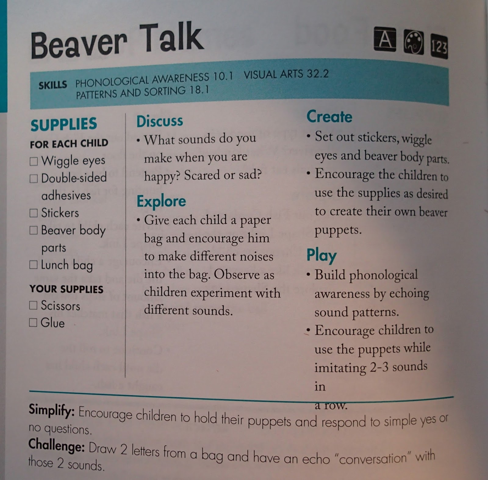 1 Day at Home: Beavers