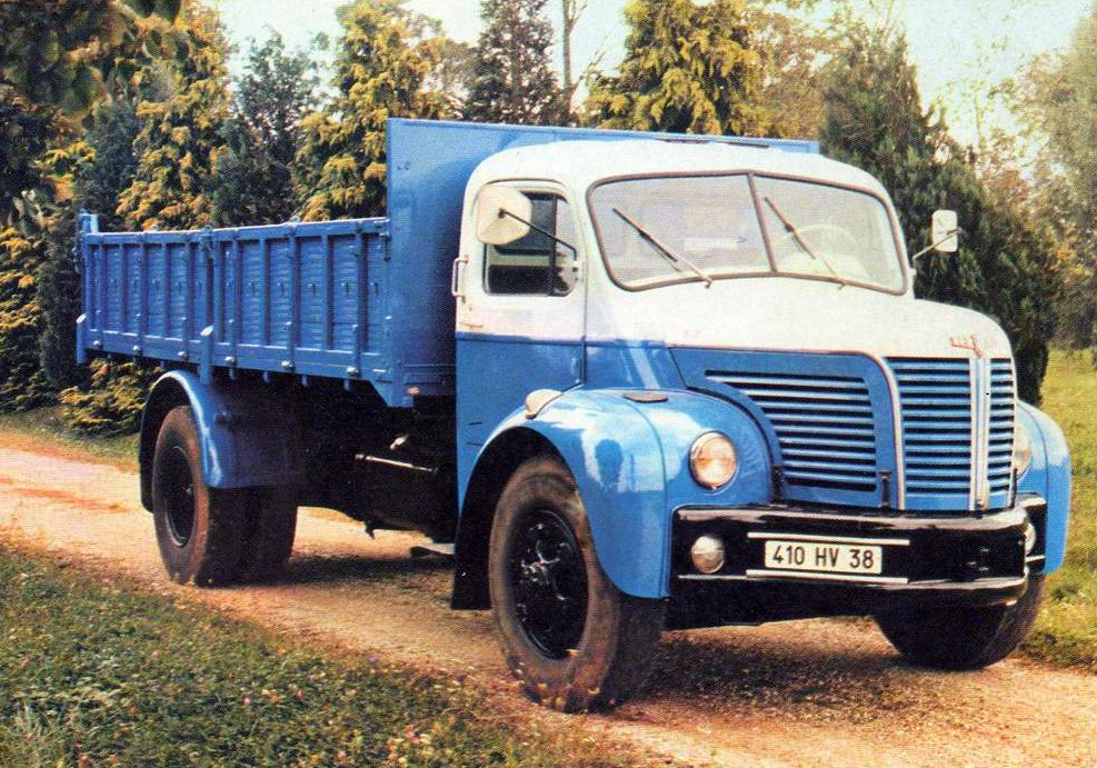 transpress nz: 1958 Berliet GLR8M truck