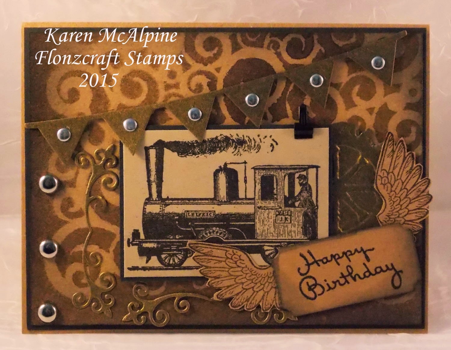 Dreaming and Creating: Vintage Stamping Challenge- Olde Worlde
