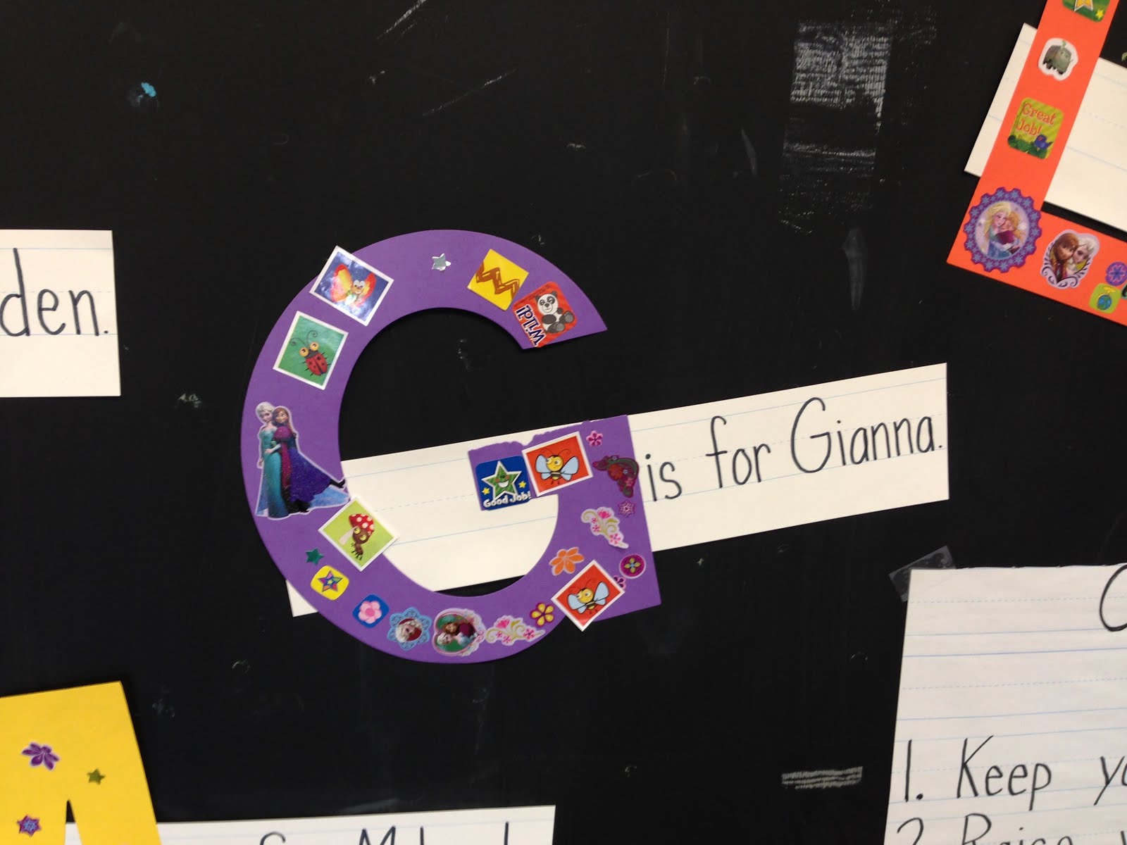 The Busy Life of Kindergarten: First Name Activity