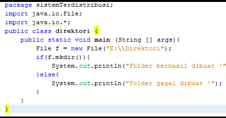 Membuat Folder | Directory ~ Materi Java Pemula