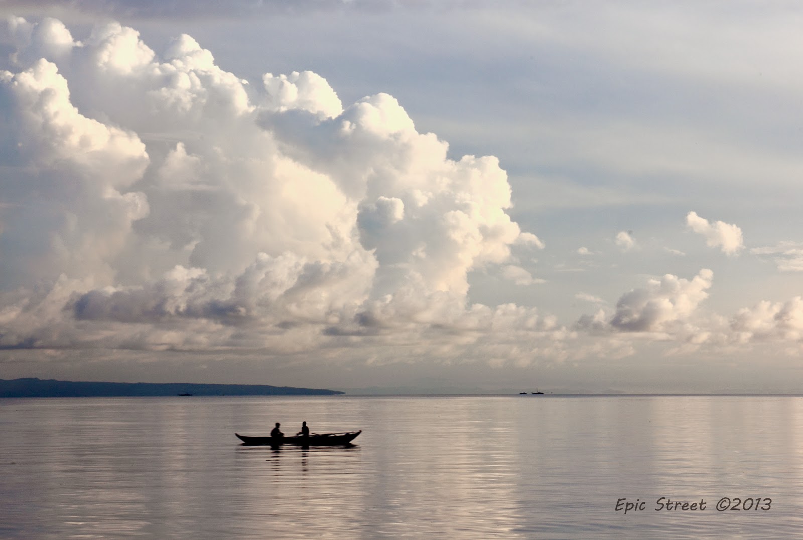 Epic Street :: The Mirror-Like Waters off the Coast of Aroroy, Masbate