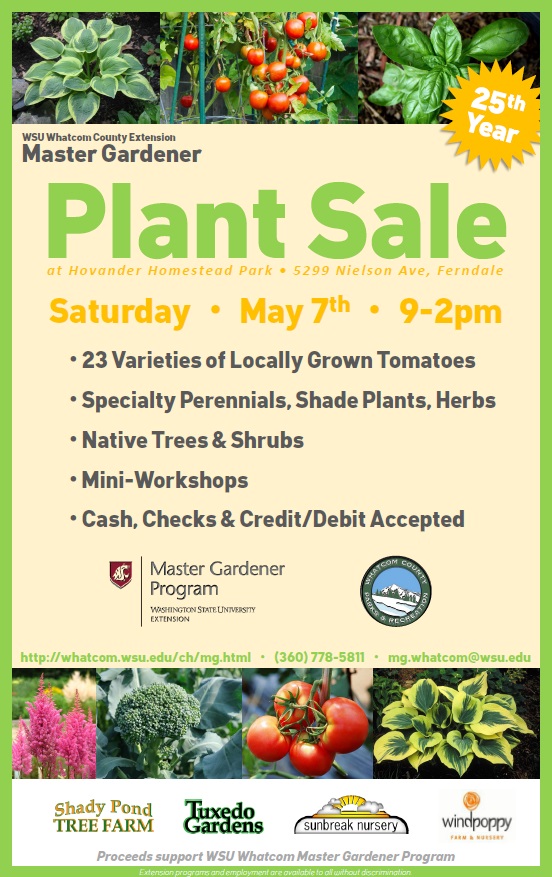 The Whatcom County Weeder's Digest: Master Gardener Plant Sale The Whatcom County Weeder's Digest: Master Gardener Plant Sale