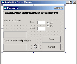 Membuat Program Shutdown Otomatis dengan Visual Basic - Belajar Teknik Elektro, Robotika ...