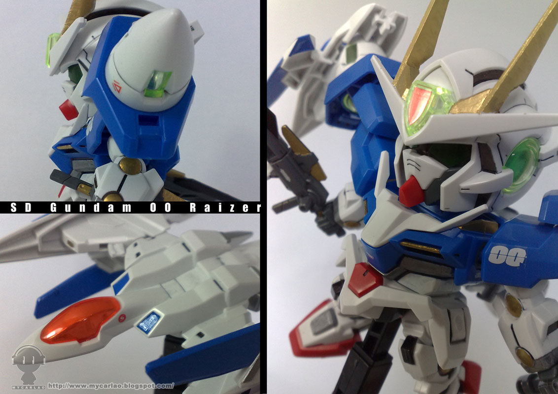 mycarlao - 麦卡捞: Mycarlao - SD Gundam OO Raizer review