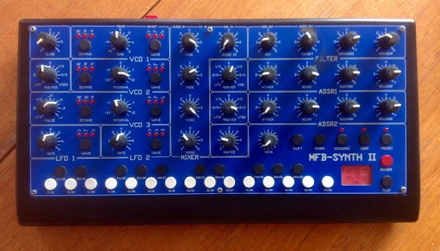 MATRIXSYNTH: MFB synth II 3 vco analog synthesizer