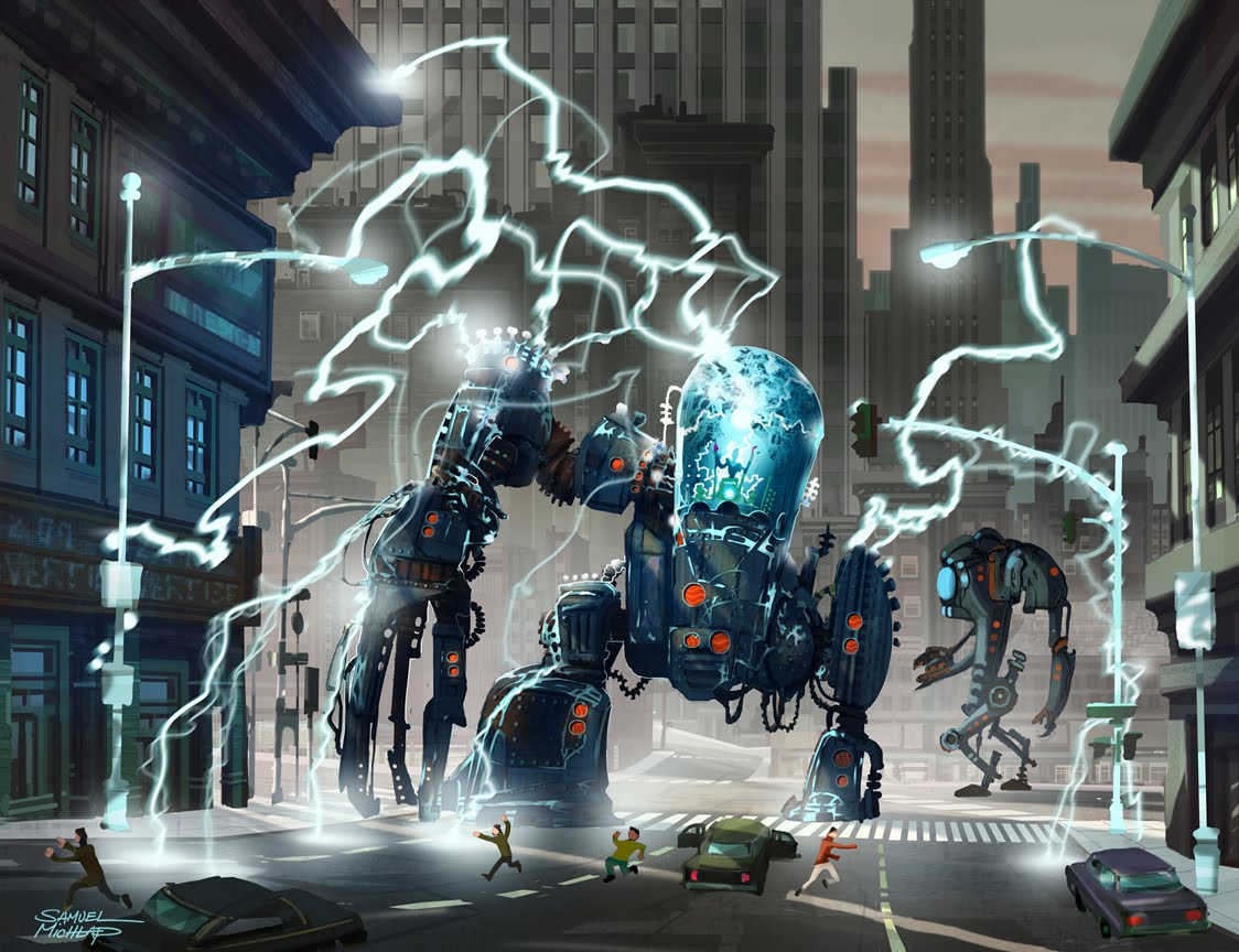 Living Lines Library: Megamind (2010) - Concept Art, Color Keys