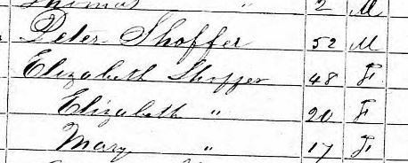 Kathryn's Quest: Surname Saturday - Anna Marie Schaefer