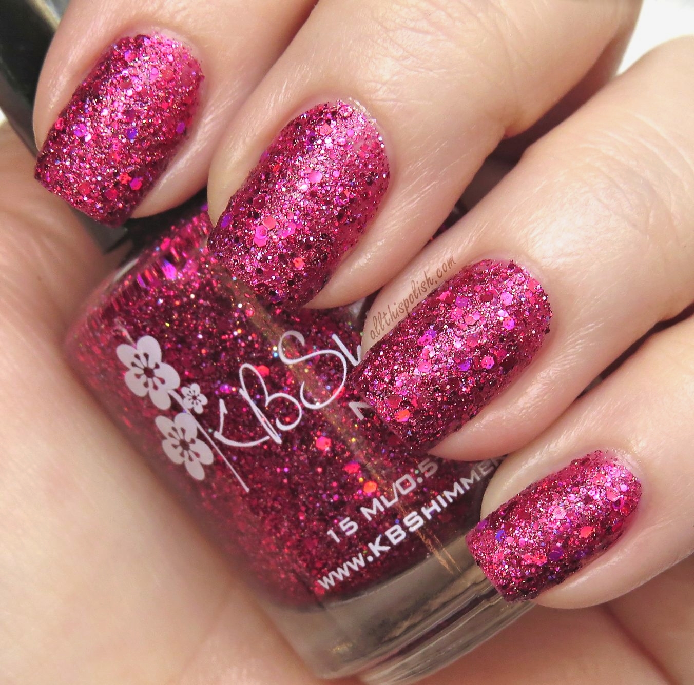 All This Polish: KBShimmer Winter 2014 Collection Swatches & Review