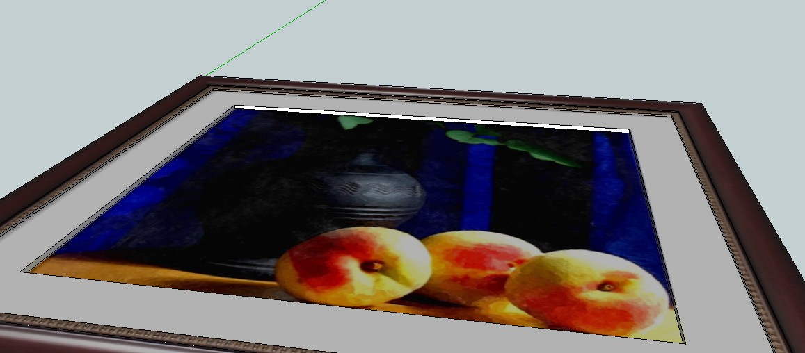 nomeradona ...: Tutorial: Modeling Frame using SketchUp and Foto-Sketcher