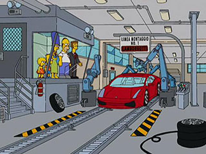 Car adrenaline: los simpsons