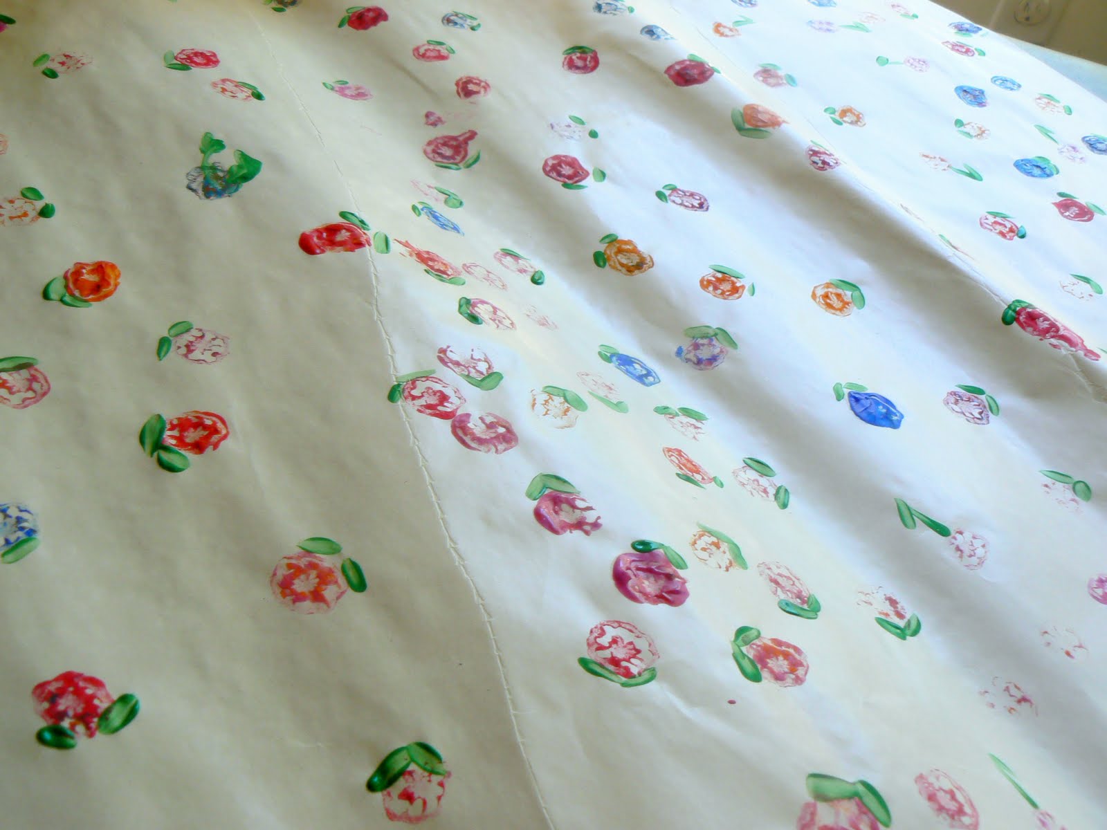 Having Fun at Home: Okra Flower Printing