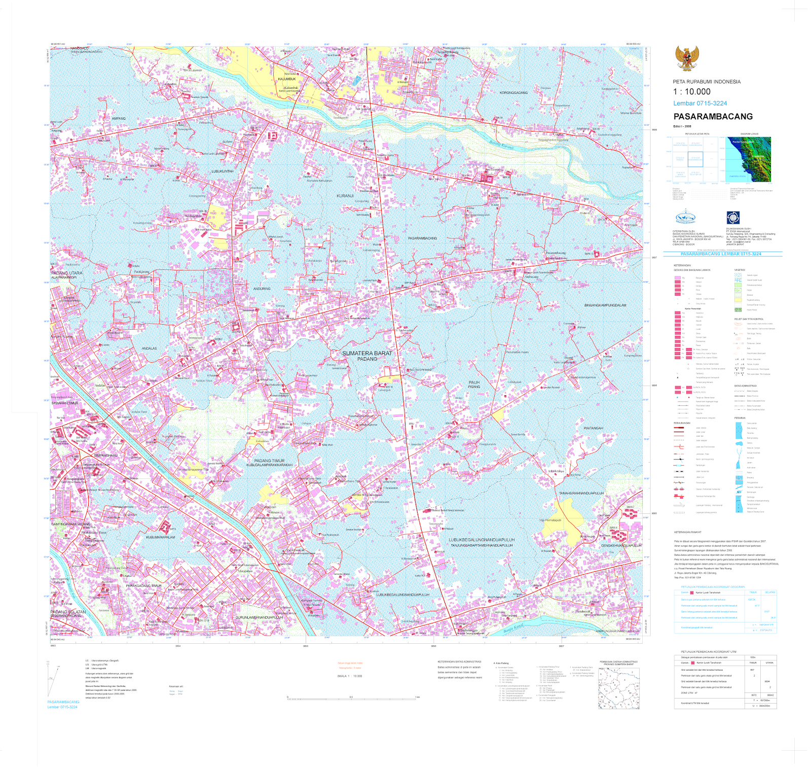 IPAMAS JAKARTA: Peta RBI [Topografi]