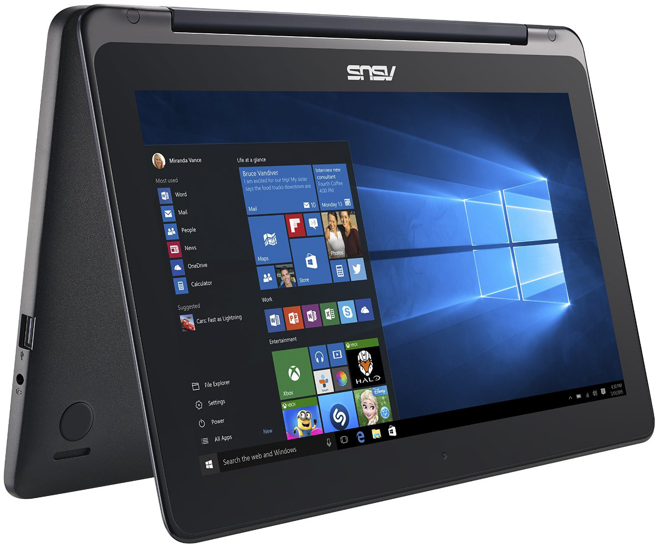 Asus Flip TP200SA-FV0. Mejor convertible 11,6" barato (299 €)